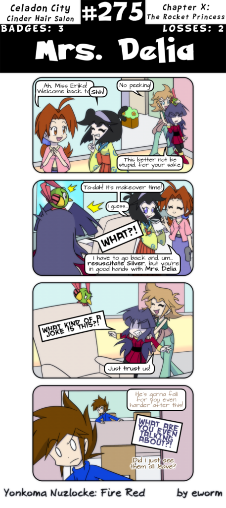 #275 – Mrs. Delia – Yonkoma Nuzlocke: Fire Red